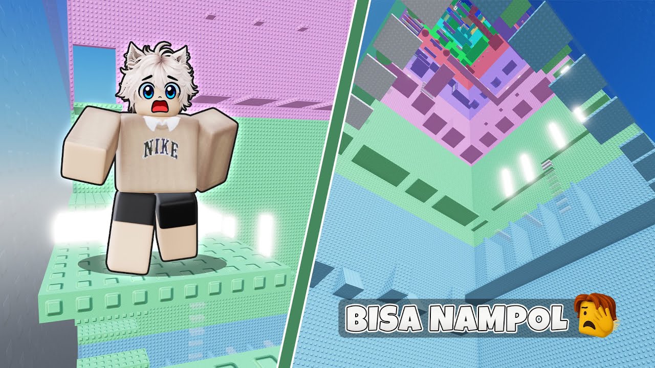 TOWER DI ROBLOX YANG BISA NAMPOL ORANG - YouTube