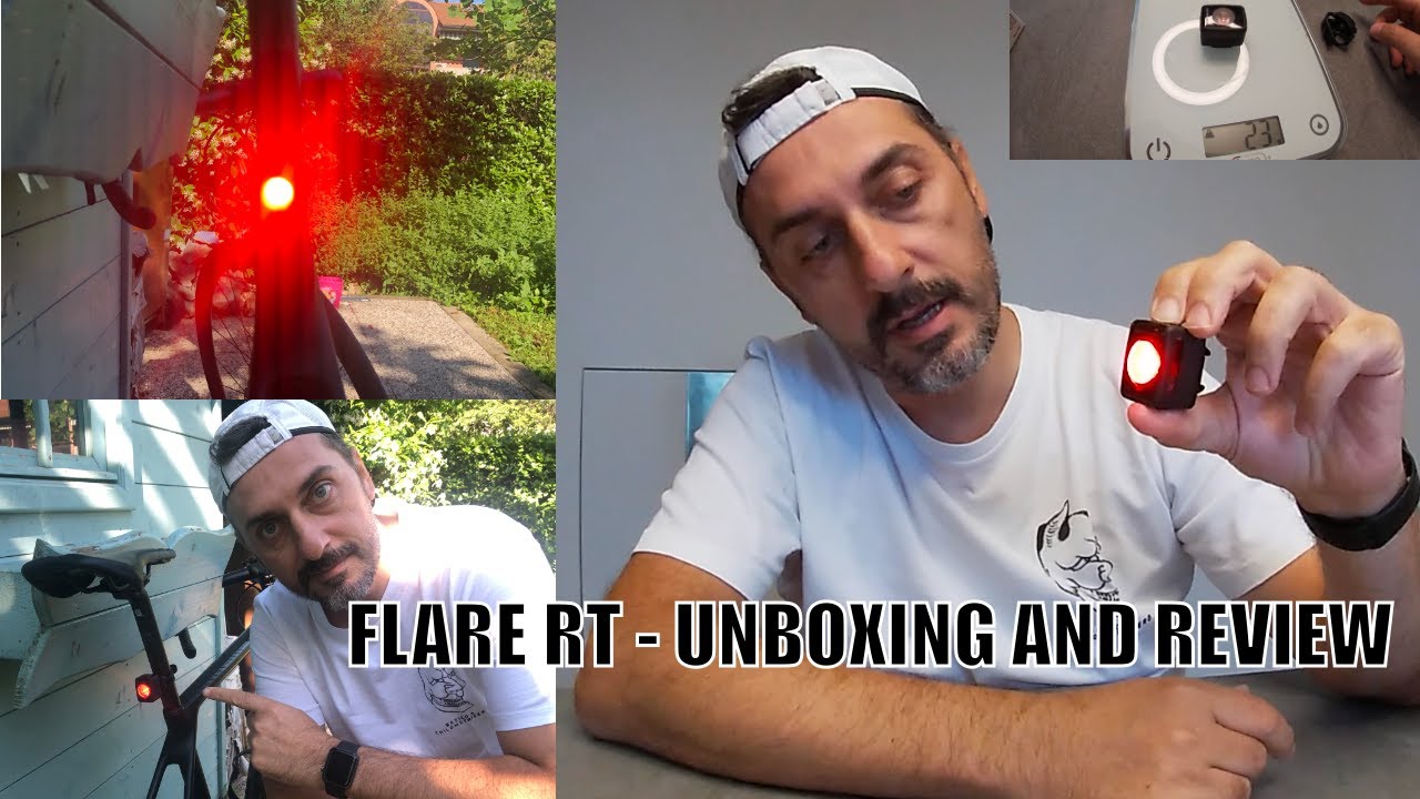 Bontrager Flare RT Rear Bike Light - Unboxing and Review - YouTube