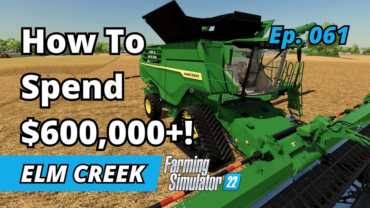 NEW John Deere X9 1100 Combine! - Elm Creek EP 061 - Farming Simulator ...