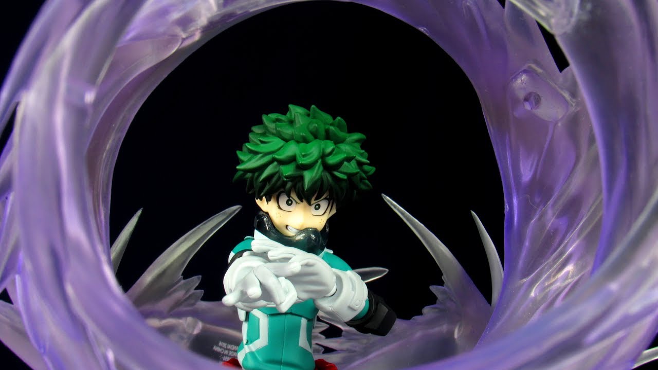 Figma My Hero Academia Midoriya Izuku No. 323 Deku Anime Figure Review ...