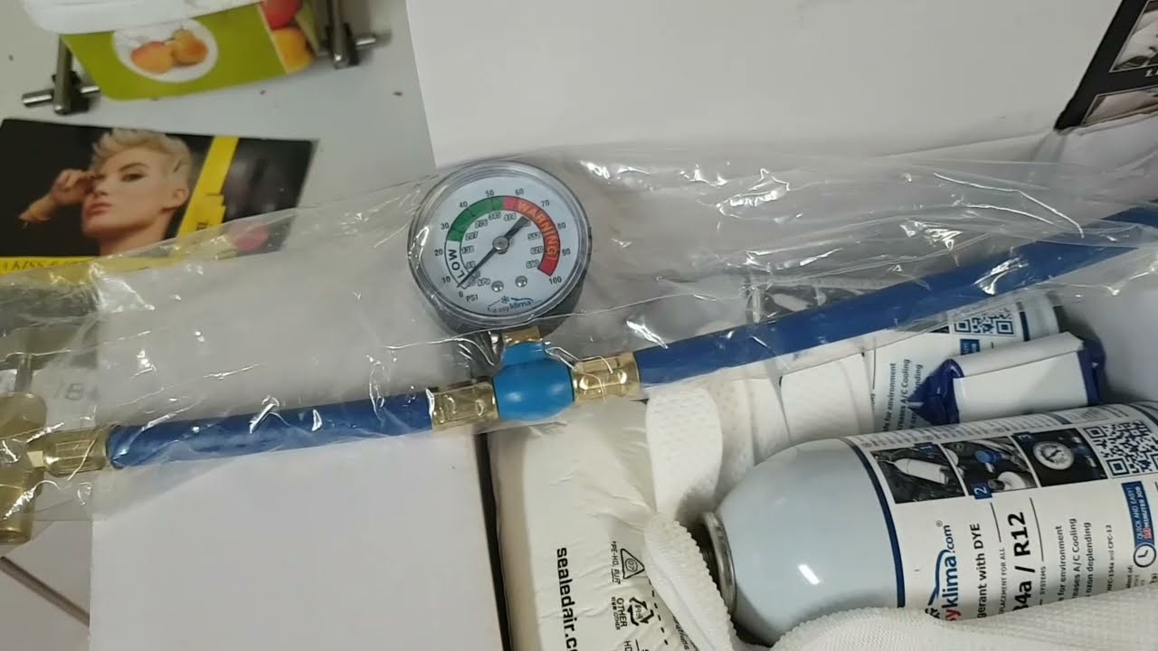 recharge climatisation automatique - YouTube
