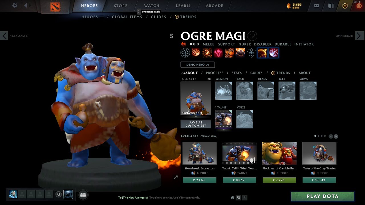 Ogre Magi still great Dota2 7.33b New Frontiers!! - YouTube