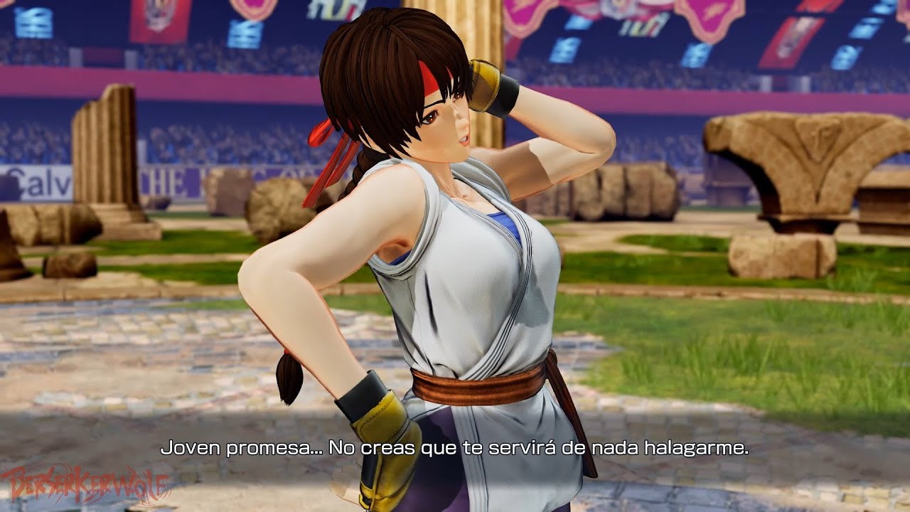 KOF XV YURI interacciones mas Ryo vs Robert - YouTube
