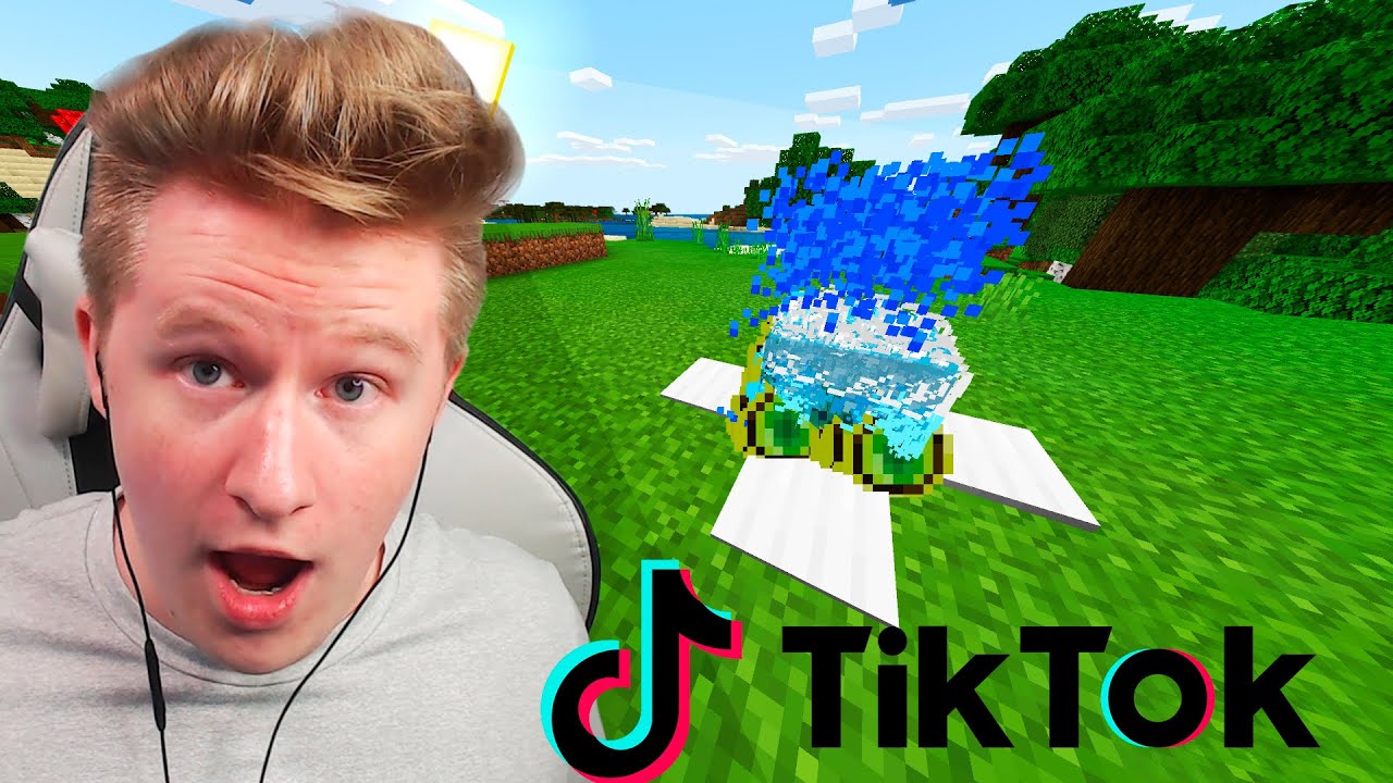 Probamos Los Tiktok Mas Virales De Minecraft 😲😎 ¿realmente Funcionan