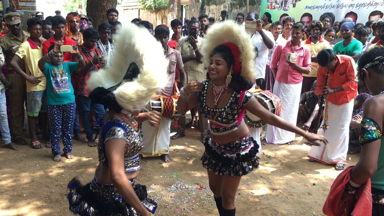 Karakattam Dance Videos | HD Village Karakattam | கரகாட்டம் - YouTube