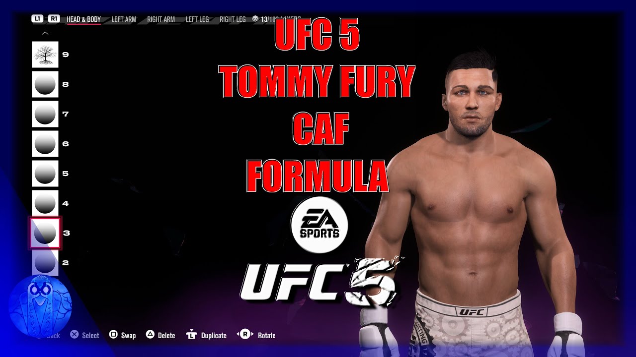 UFC 5 | Tommy Fury CAF Formula - YouTube