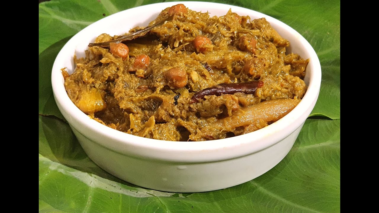 কচু শাক | Traditional Bengali Pure Veg Recipe Kochu Sag | Bengali Style ...