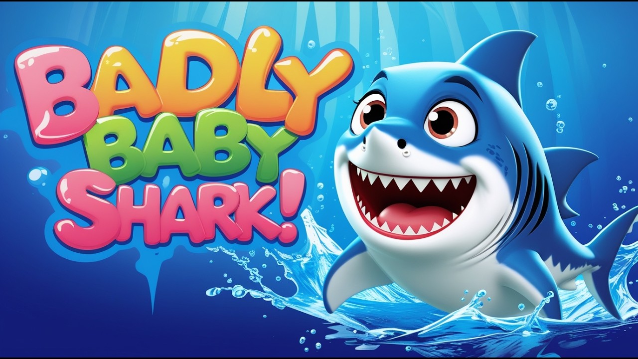 Badly Baby Shark: Bad Bad Bad Bad Bad Bad | Capy Papa - Nursery Rhymes ...