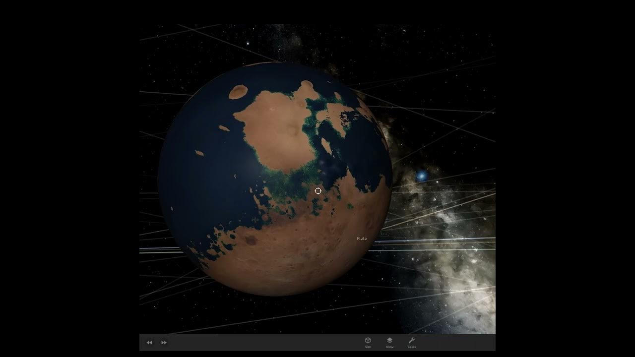 First Video Terraforming Mars On Universe Sandbox 2 - YouTube