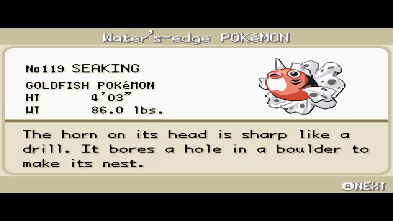 Pokemon FireRed ULTRAWIDE: Safari Zone Catching Seaking & Psyduck (No ...