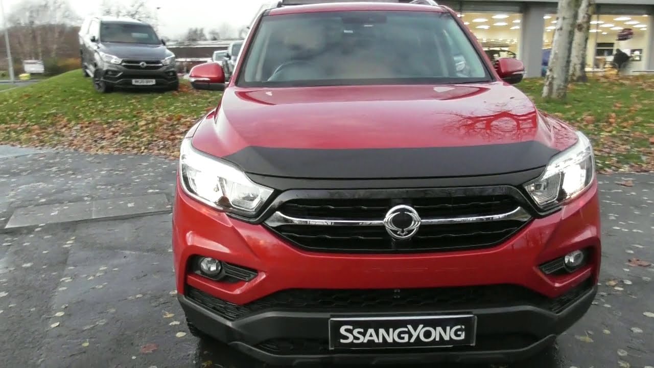 Ssangyong MUSSO 2.2 RHINO 4X4 LIMITED EDITION finished in Indian Red ...