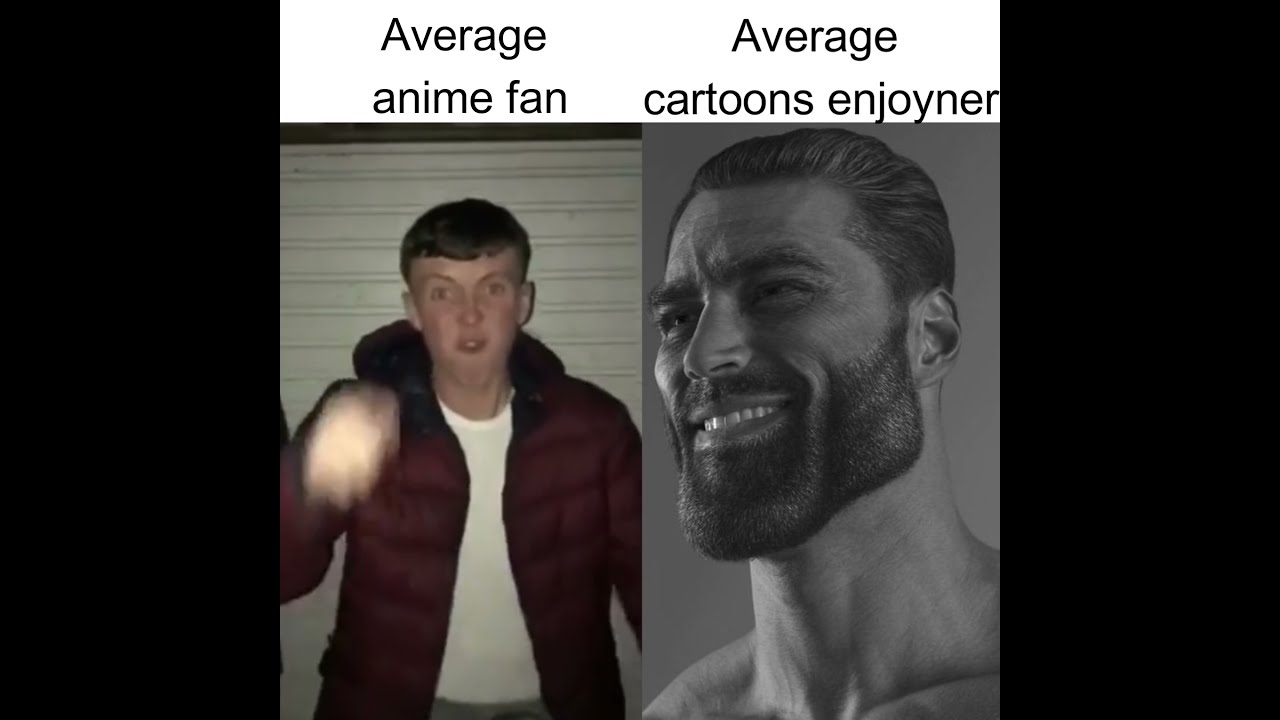 Average anime fan VS Average cartoons enjoyer - YouTube