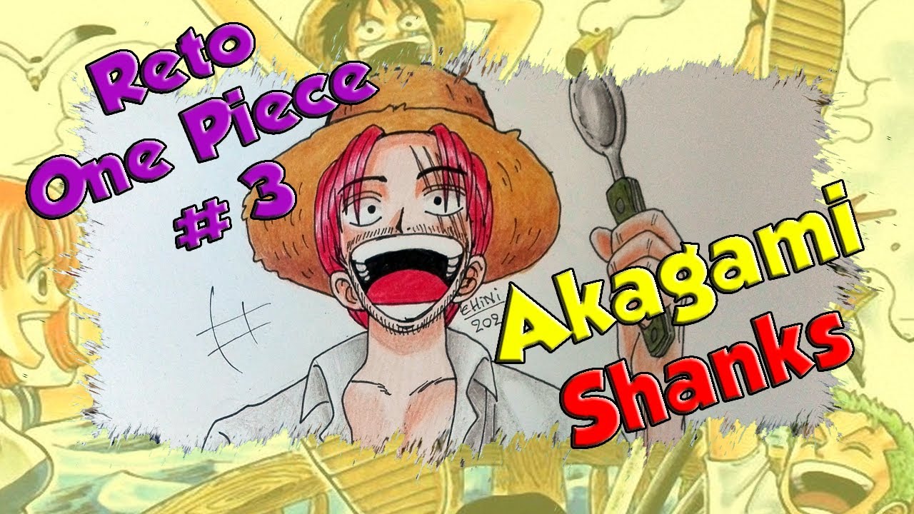 Como Dibujar a Akagami no Shanks One Piece - YouTube