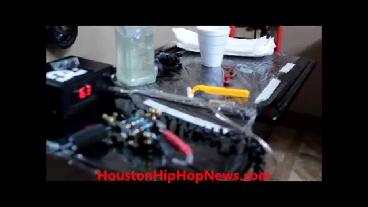 Pyrexx of TBZ gets CorpusChristi rapper name tattooed Flatline on ...
