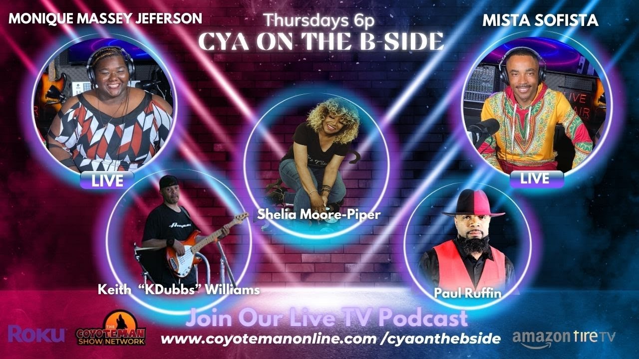 Cya on the B-Side Spotlight artist Shelia Moore-Piper, Keith "KDubbs ...