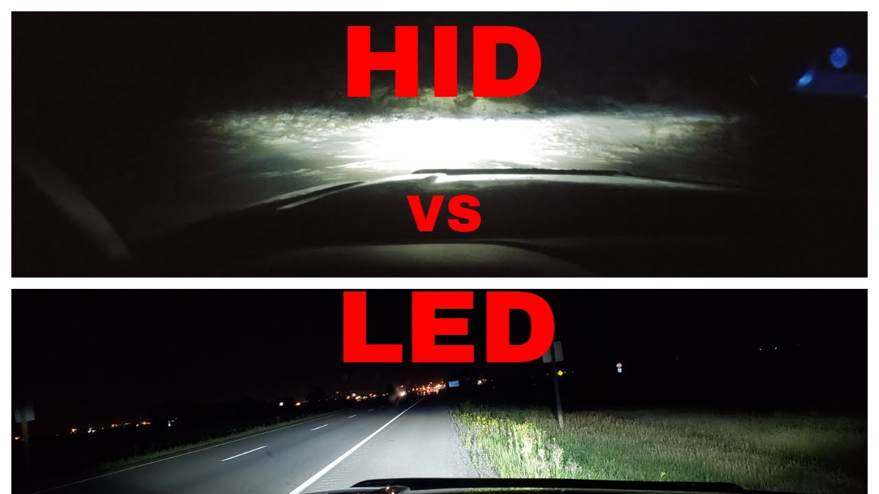 HID vs LED - 55w HID, Morimoto 2Stroke, Auxbeam Lighting F16 Plus, T1 ...
