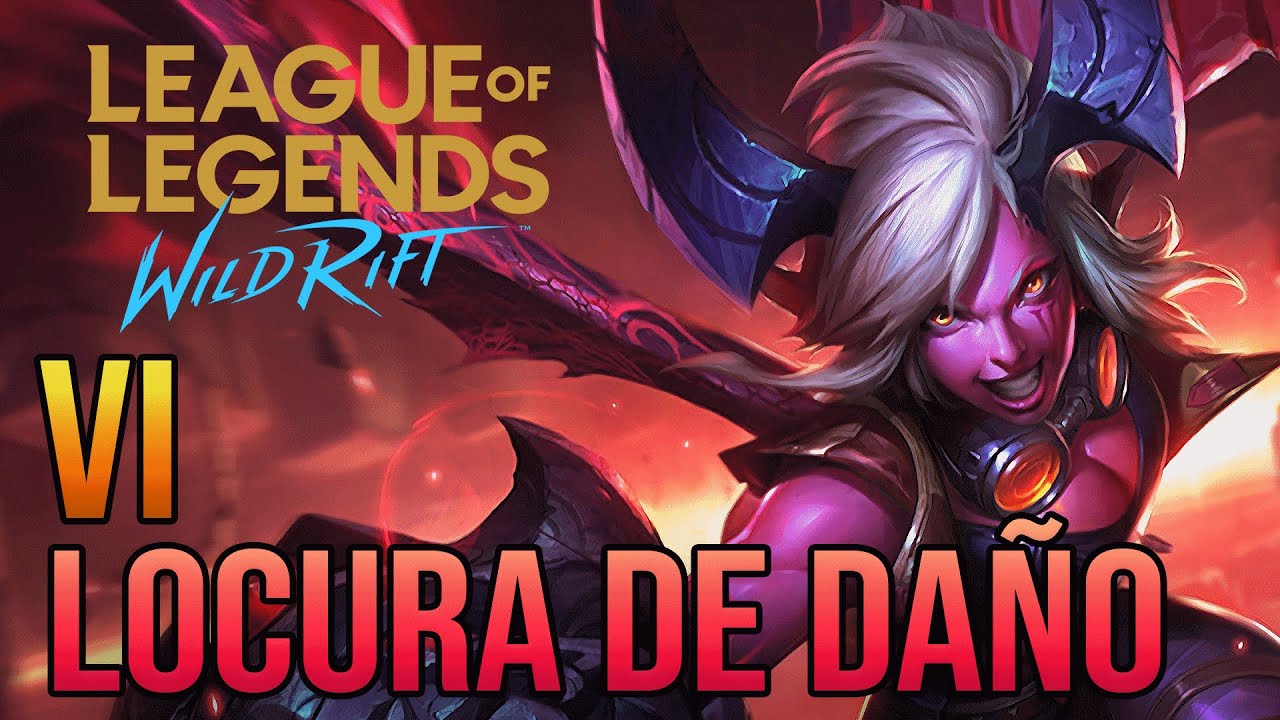 VI Wild Rift GAMEPLAY ESPAÑOL | COMO JUGAR VI en League of Legends Wild ...