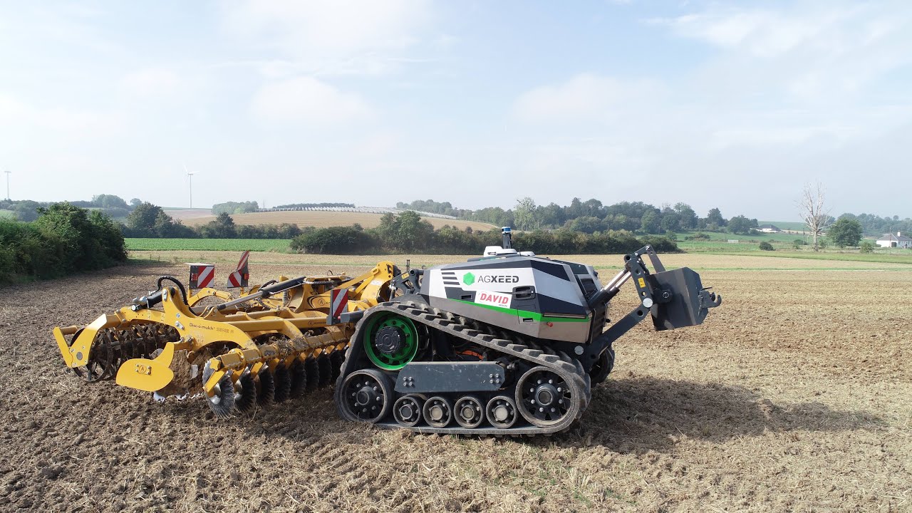 NEWS | AGXEED ROBOT | DECHAUMAGE AUTONOME | GROUPE DAVID - YouTube