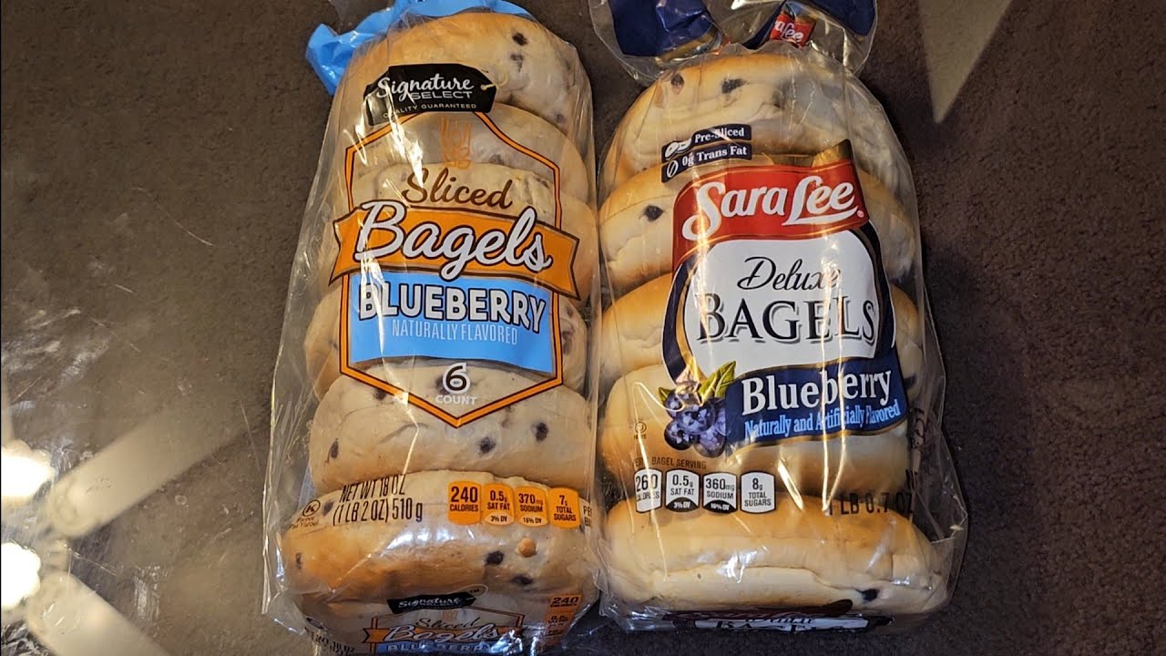 Safeway Sale Item Review Signature Select VS Sara Lee Deluxe Blueberry ...