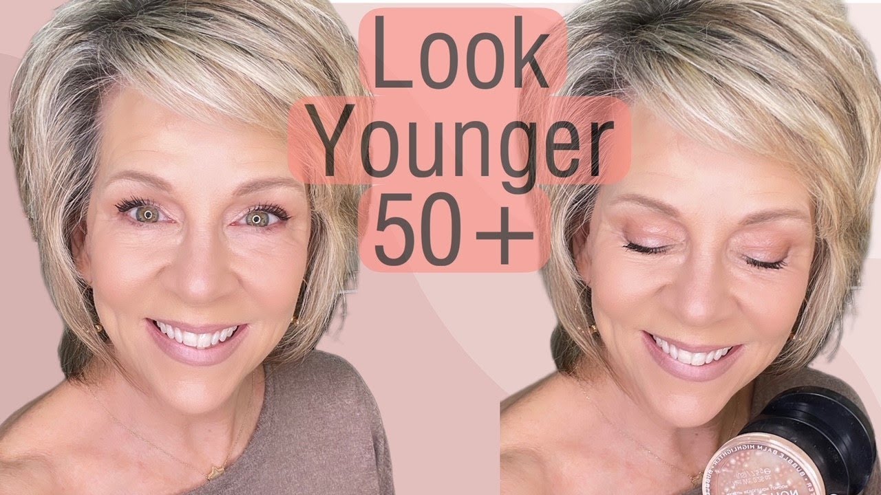 Glowing Youthful Makeup Tutorial For Mature Skin - YouTube