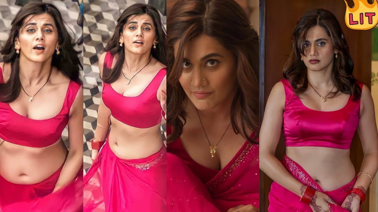 Bollywood Actress Taapsee Pannu Show Her Cleavage Taapsee Pannu Hot