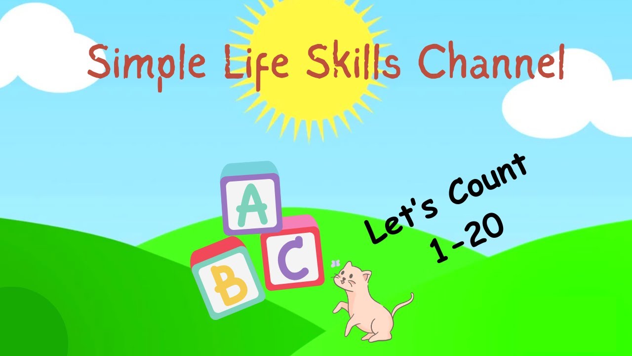 Let's Count 1-20 - YouTube
