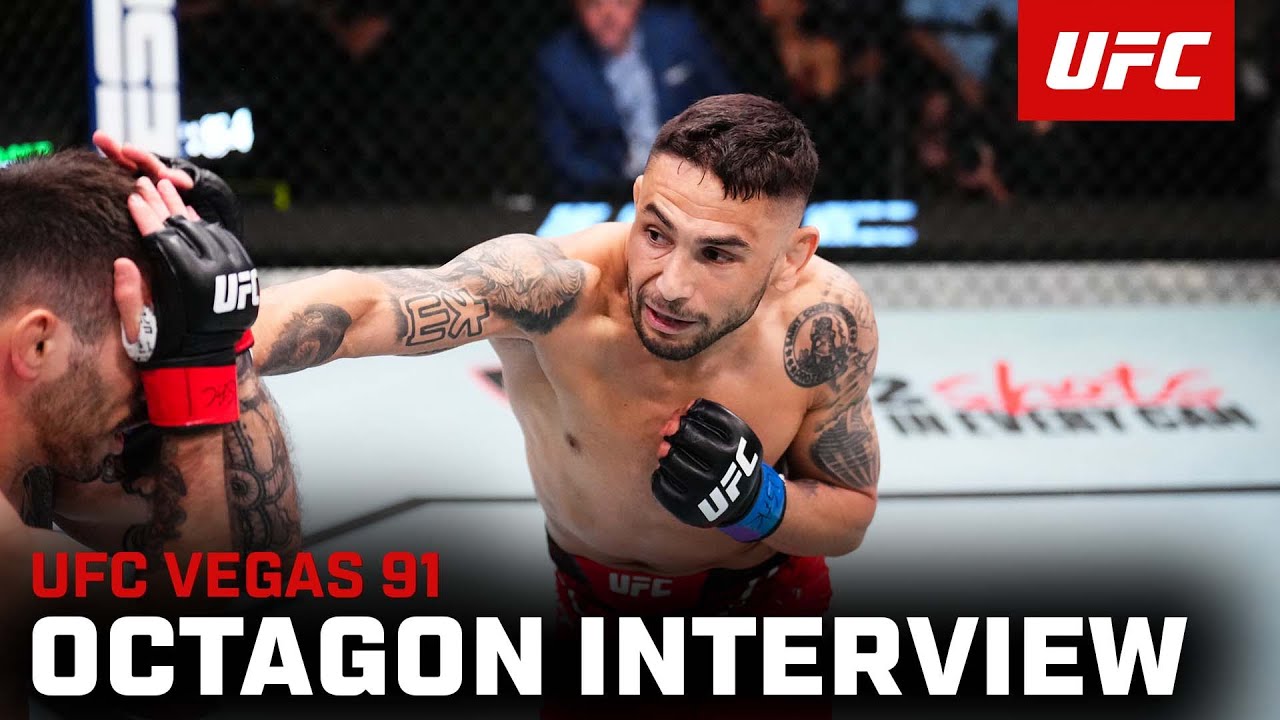 Alex Perez Octagon Interview | UFC Vegas 91 - YouTube