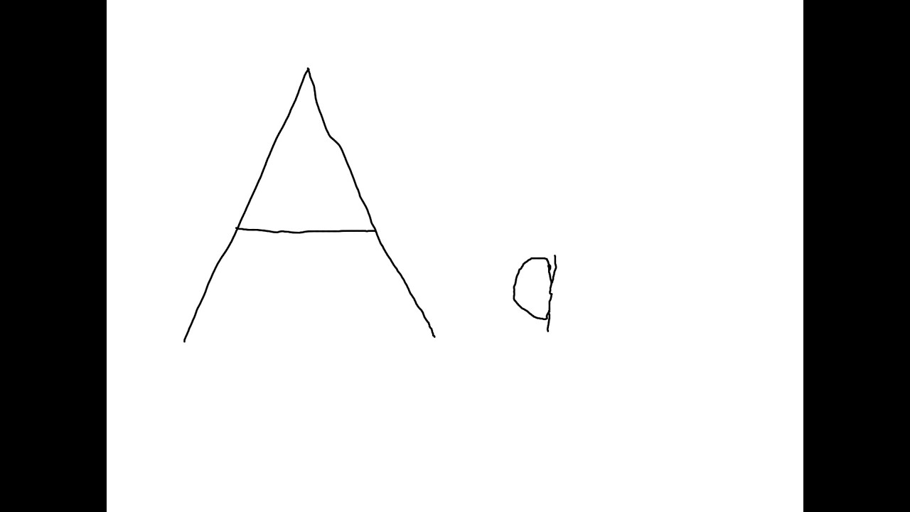 My Alphabet Book Part 1 - Letter A - YouTube