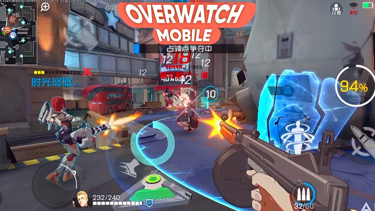 OVERWATCH MOBILE CLONE GAMEPLAY (ACE FORCE 1) - YouTube