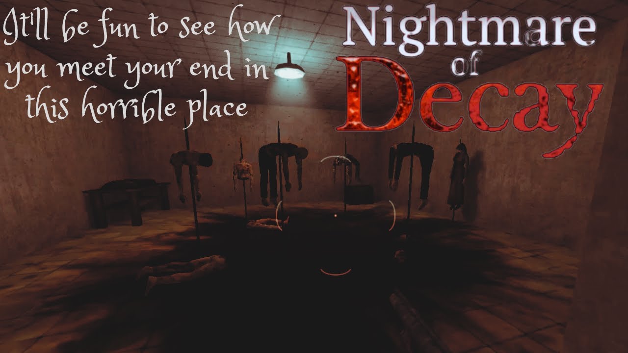 Nightmare of Decay - Resident Evil Inspired Horror Game (Full ...
