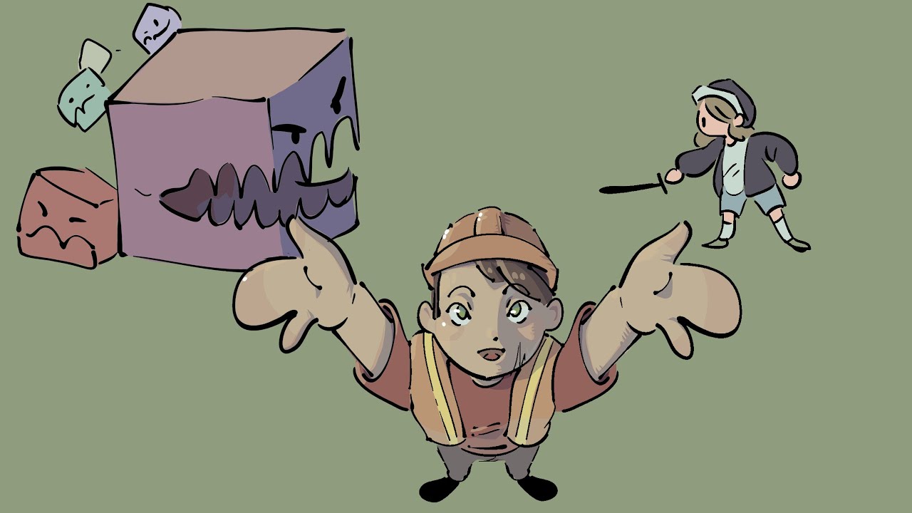 Nobody can defeat Scar's chest monster [Hermitcraft Animatic] - YouTube