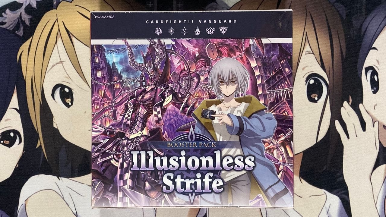 Opening My Illusionless Strife Cardfight Vanguard Booster Box English ...