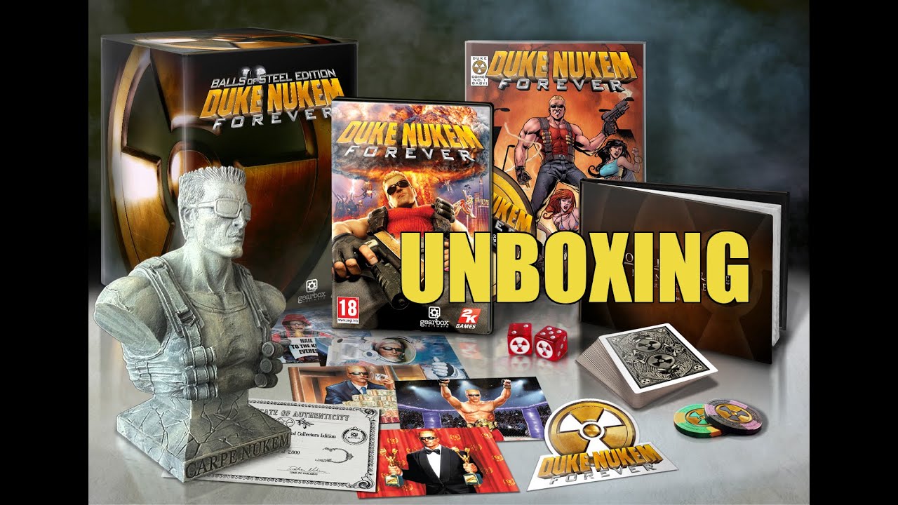 Unboxing [PL]: Duke Nukem Forever: Balls of Steel Edition [PS3 ...