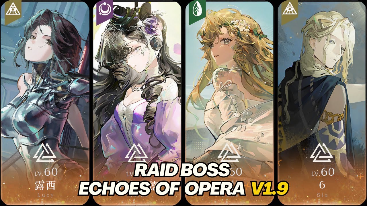 Reverse: 1999 CN - LUCY SSS 2.1M Raid Boss "Echoes Of Opera" V1.9 - YouTube