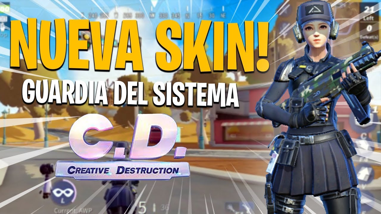 **NUEVA SKIN** Guardia del Sistema - Creative Destruction PC - YouTube