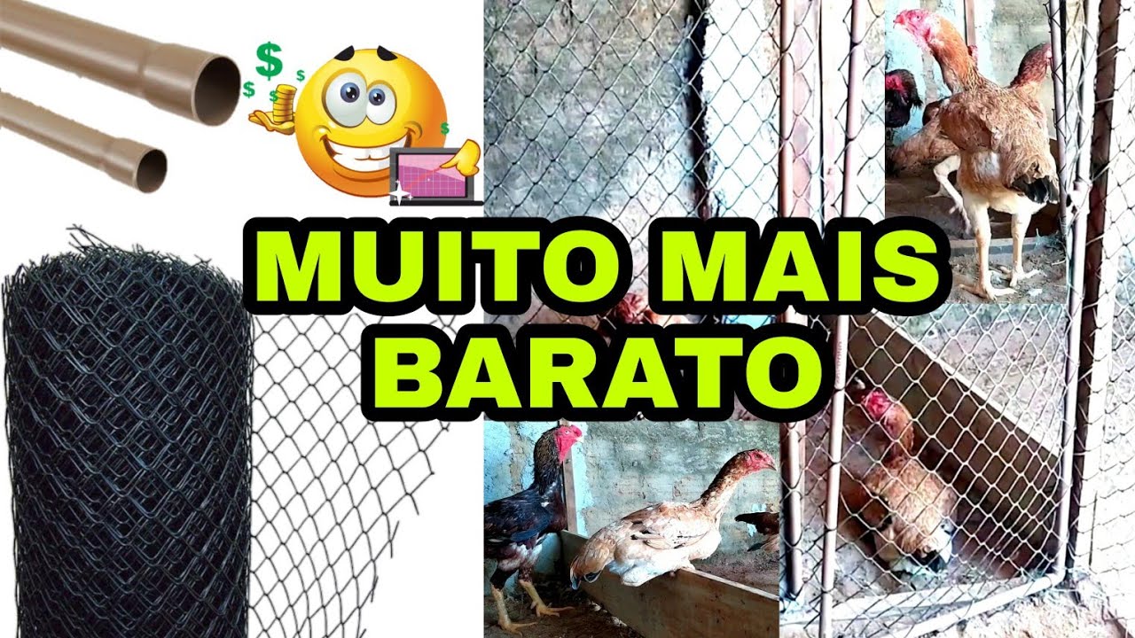COMO CONSTRUIR PORTAS DE GALINHEIRO COM CANO PVC E TELA DE PLÁSTICO ...