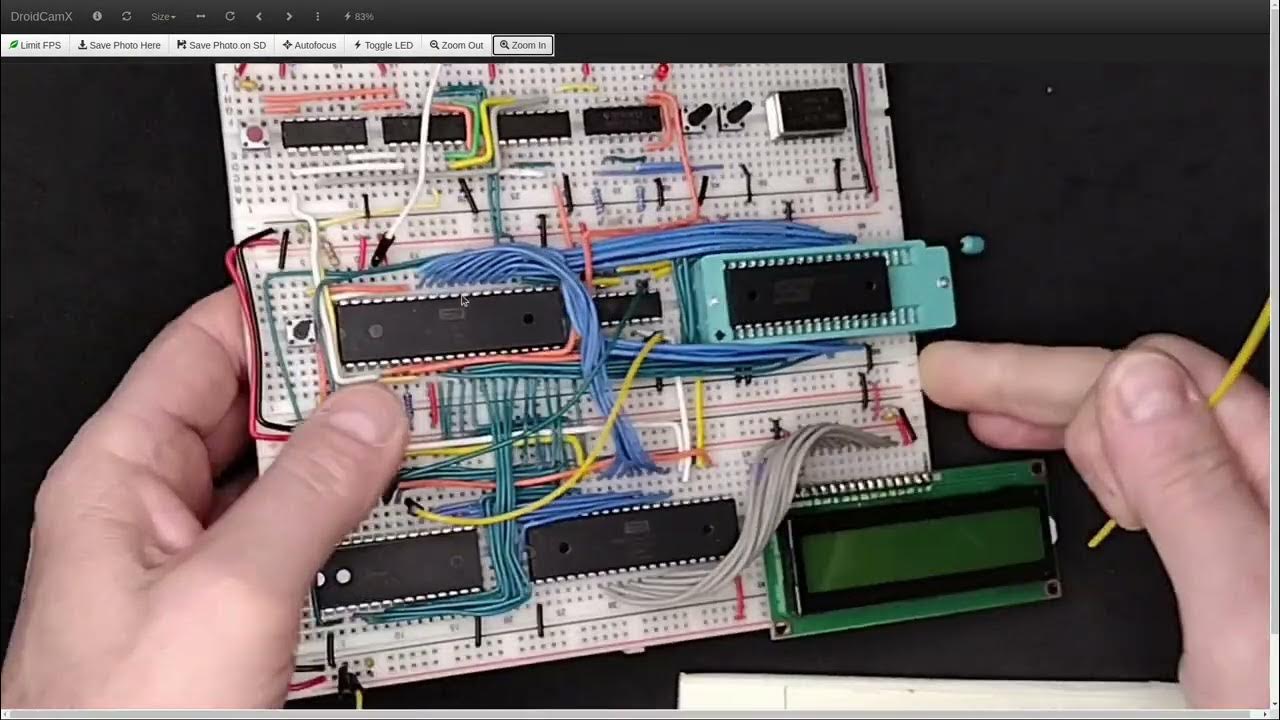 Debugger/Single Stepper Board for Ben Eater-Style 6502 Computer - YouTube
