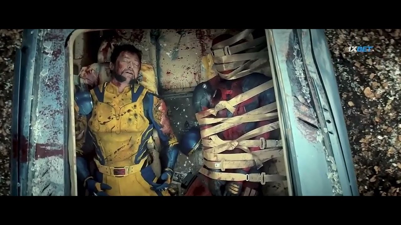 Deadpool and woolvreen car fighting scene - YouTube