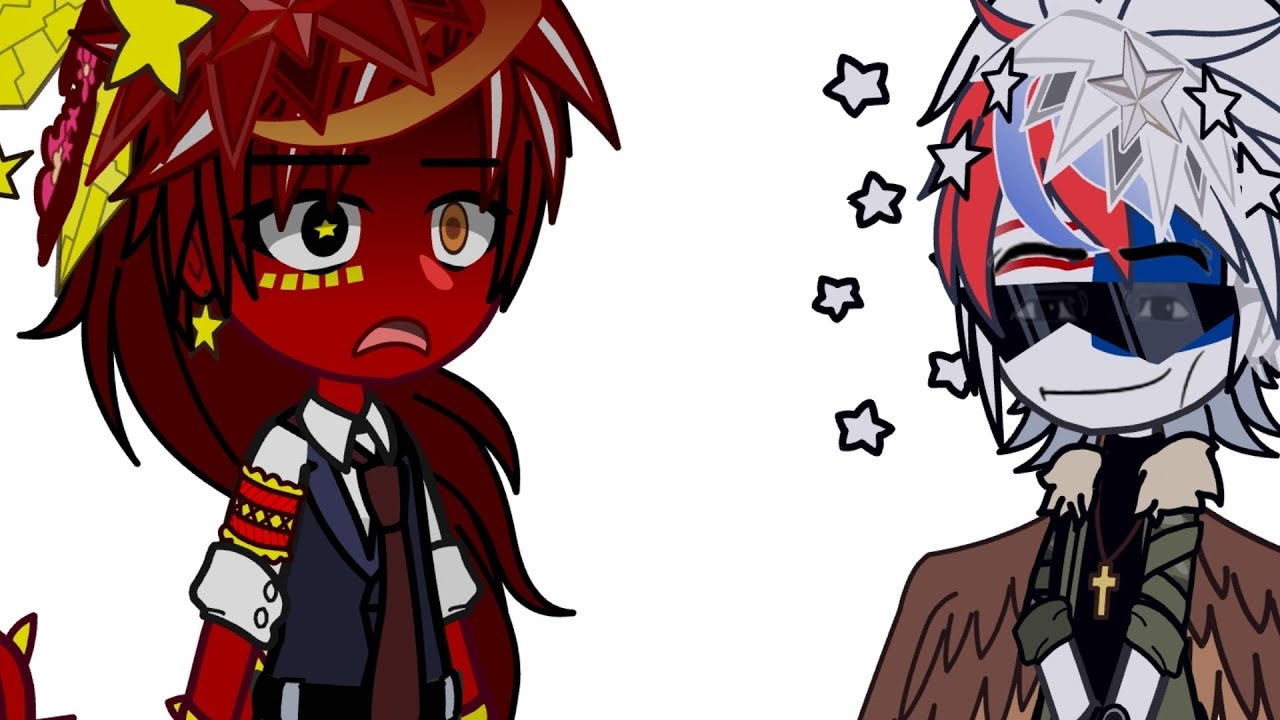 English or Spanish? | Countryhumans Gacha | Meme - YouTube