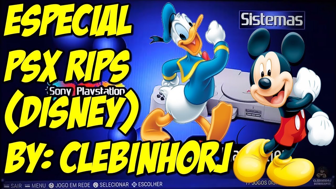 ESPECIAL: PSX RIPS (Disney) - YouTube