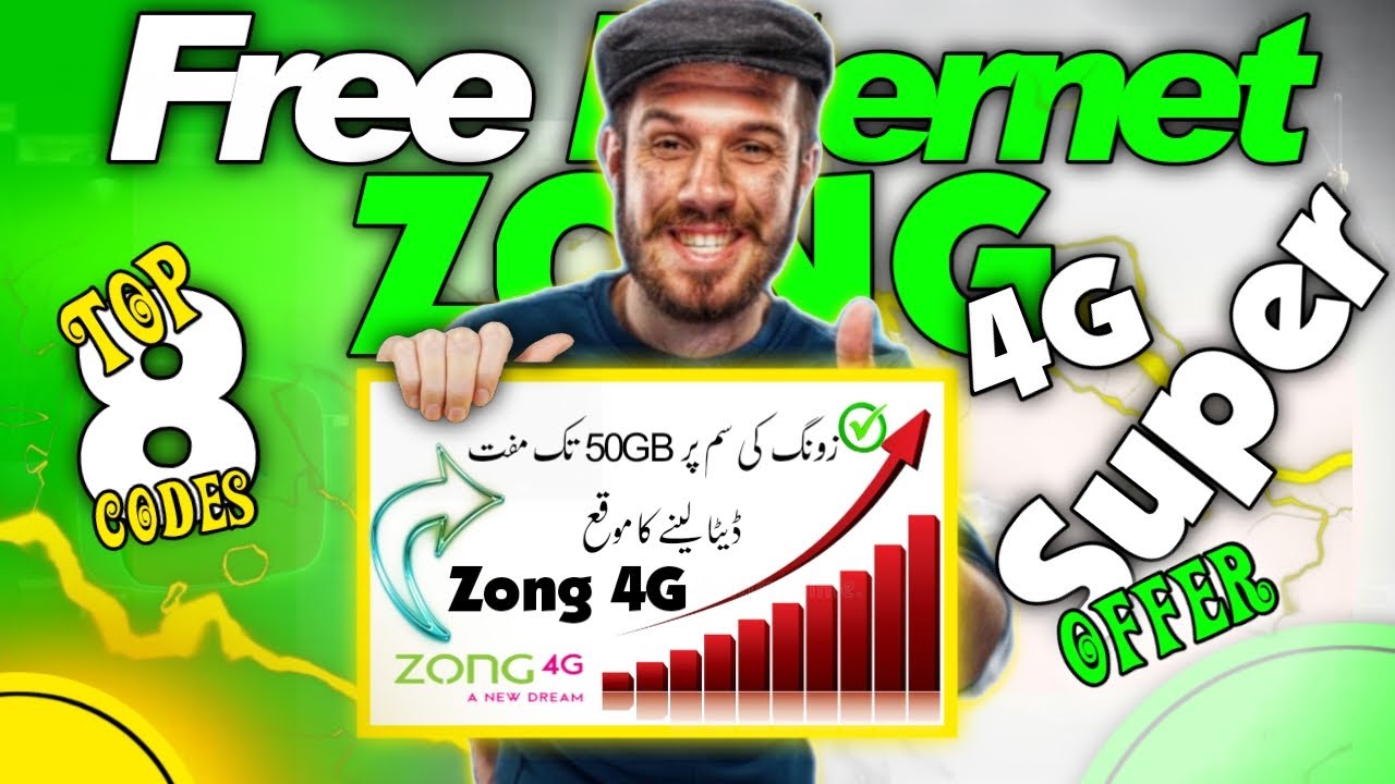 Zong free internet codes 2024|Zong 100 GBs free trick # ...