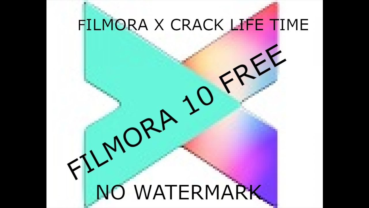 FILMORA X CRACK LIFETIME - YouTube