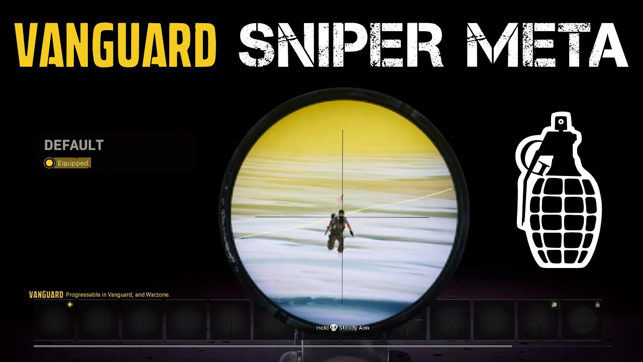 Best Vanguard Sniper Reticle in Warzone - Default Kar98 - YouTube