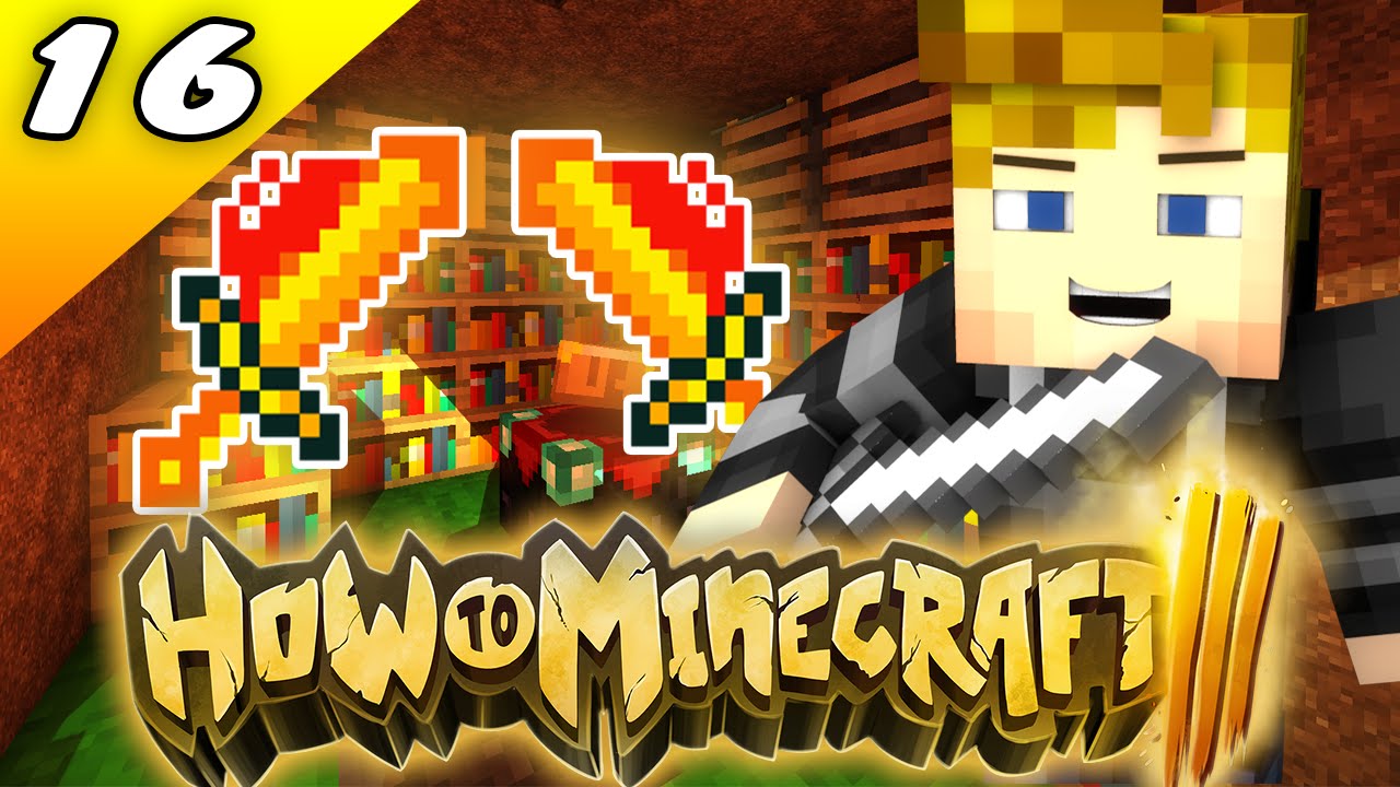 HOW TO MINECRAFT 3 #16 "DOUBLE FIRE ASPECT 2!" H3M SMP Season 3 - YouTube