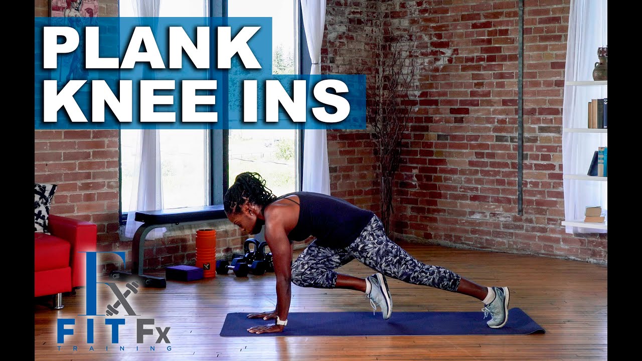 Plank Knee Ins Tutorial | Strengthen Your Core, Hip Flexors, Arms ...