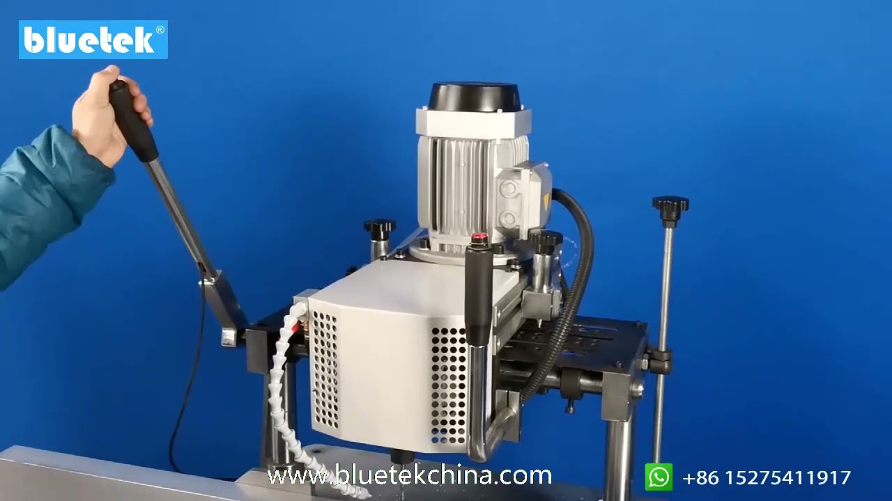 Aluminium Window Copy Router, Aluminium Window Making Machine - YouTube