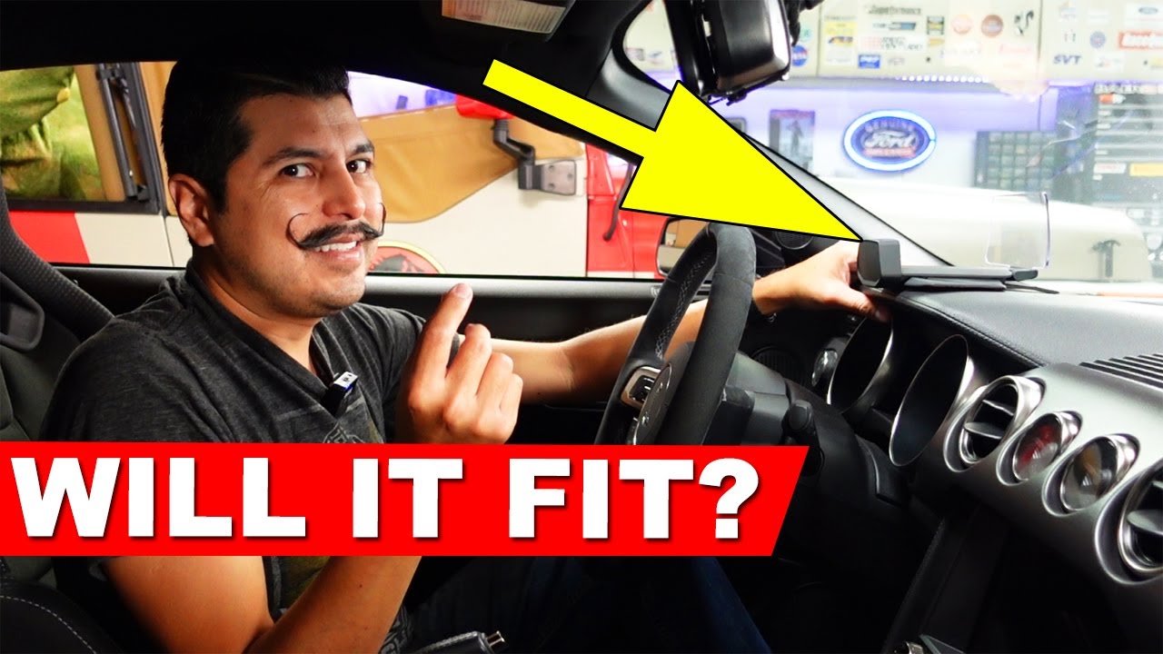 Hudway Drive Car Heads Up Display How To Check if it will fit Your Car ...