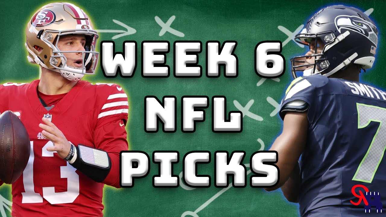 Week 6 NFL Picks 2024 I Featuring Guest Picks! - YouTube