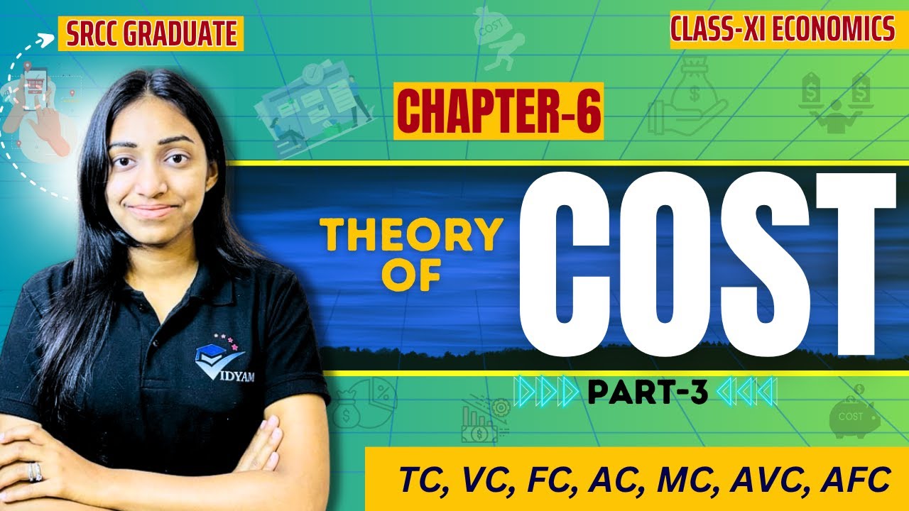 THEORY OF COST (3) I CLASS 11 MICROECONOMICS CH 6 COST I TYPES OF COST ...