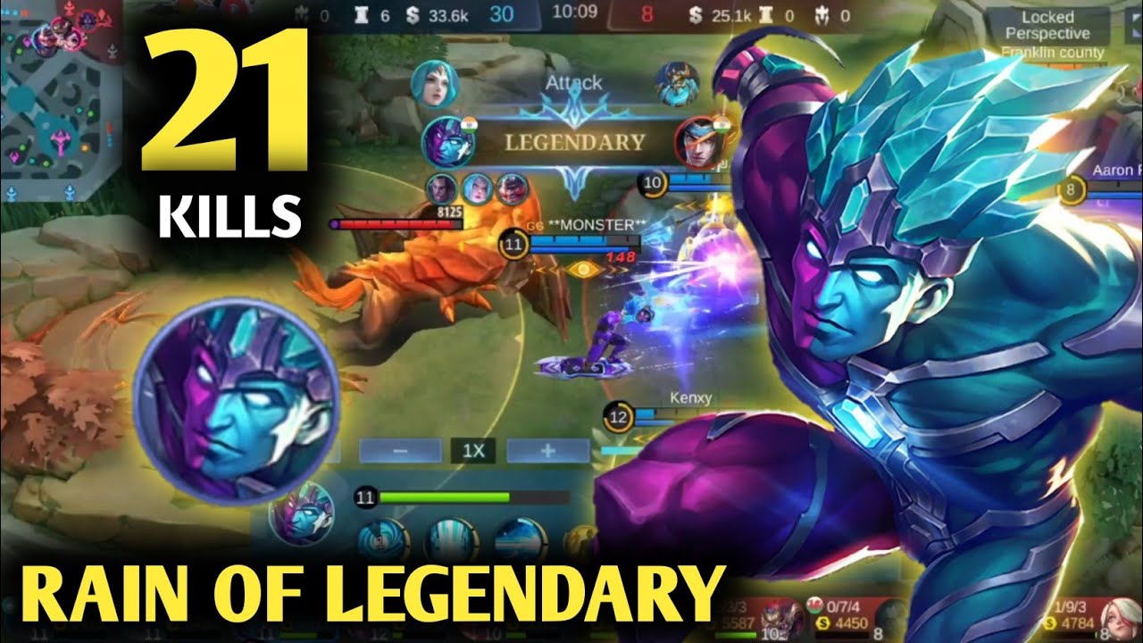 UNLIMITED LEGENDARY WITH GORD 🤩 21 KILLS || ONLY GORD || BEST BUILD ...
